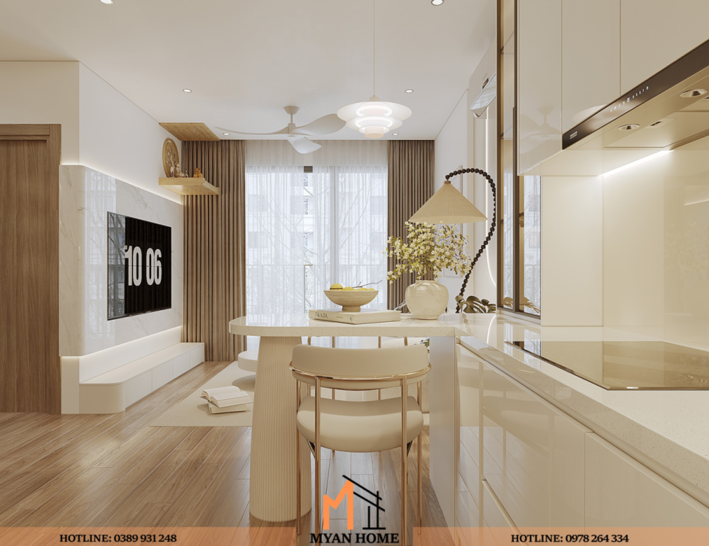 Vinhomes Smart City – TC2 Canopy – 1N+ Trục 10 – Hiện đại – Myan Home